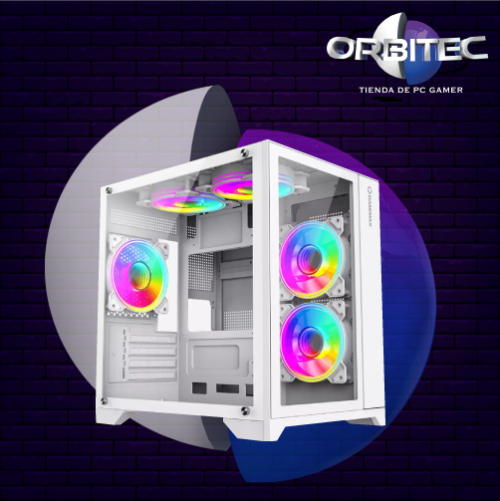 CASE GAMEMAX INFINITY MINI VIDRIO TEMPLADO FRONTAL Y LATERAL BLANCO ...